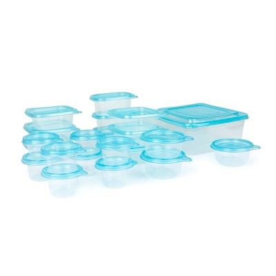 Tupperware 30pc (set Of 15) Heritage Food Storage Container Set Blue ...