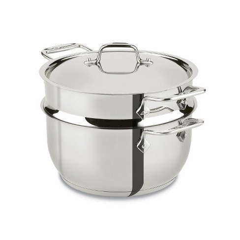 All-clad 5 Quart Stainless Steel Steamer, Gourmet Accessories : Target