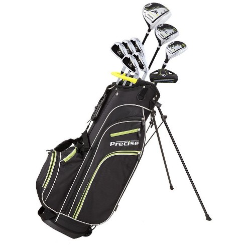 Precise M3 Men's 14 Piece Complete Right Hand Golf Club Package Set - 2 ...
