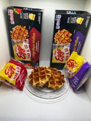 Eggo Maple Liege Grab & Go Frozen Waffle - 7.76oz/4ct : Target
