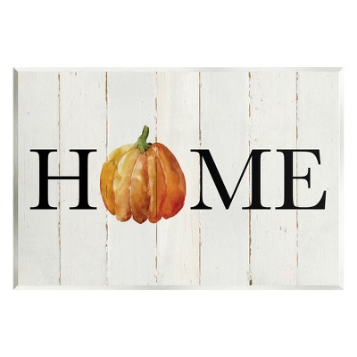 Stupell Industries Rustic Home Pumpkin, 10'' X 15'' : Target