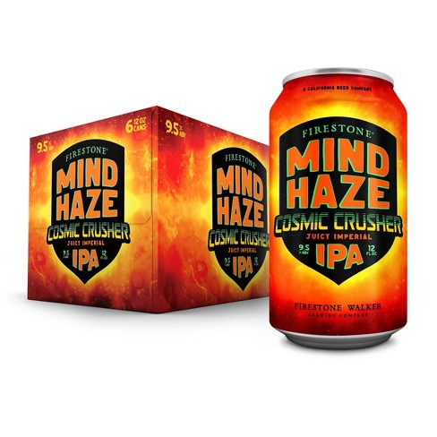 Firestone Walker Mind Haze Cosmic Crusher - 6pk/12 Fl Oz Cans : Target