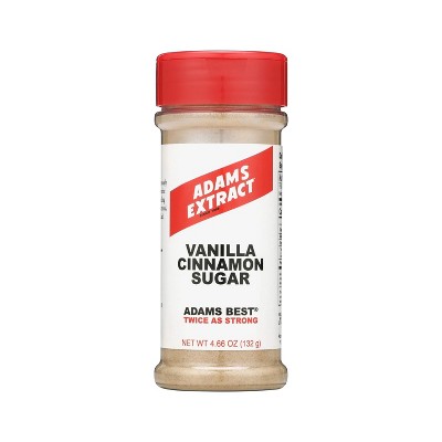 Adams Best Vanilla Cinnamon Sugar, 4.66 Oz : Target