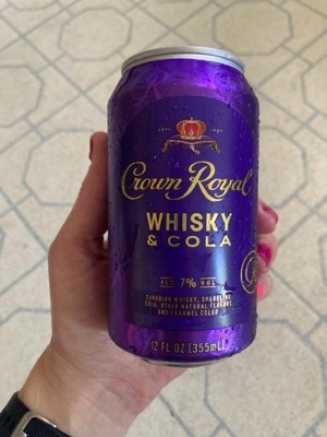 Crown Royal Whisky & Cola Cocktail - 4pk/12 Fl Oz Cans : Target