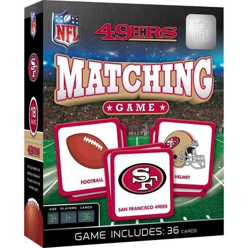 Masterpieces Officially Licensed Nfl San Francisco 49ers Matching Game ...
