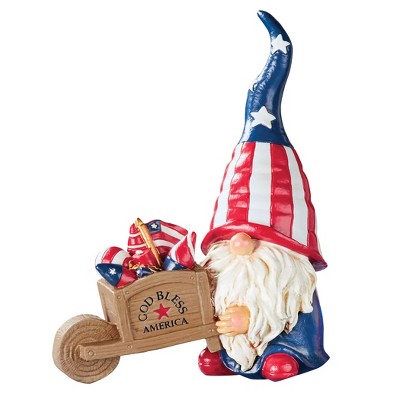 Sullivans Patriotic Plush Decorative Gnome Set Of 2, 25"h Multicolored ...