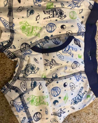 Boys' 7pk Space Boxer Briefs - Cat & Jack™ Blue/white : Target
