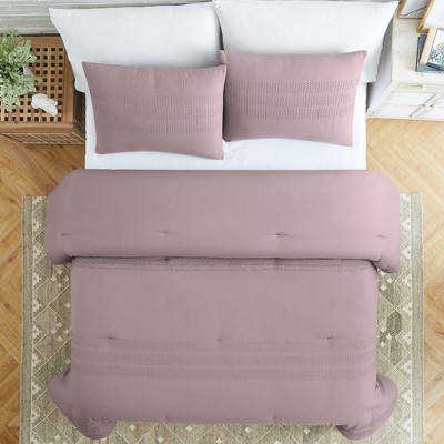 Modern Threads 3 Piece Clip-jacquard Comforter Set Merrick. : Target