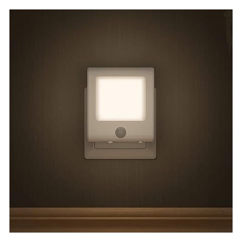 Beartop Twilight And Motion Sensor Premium Night Light-white : Target