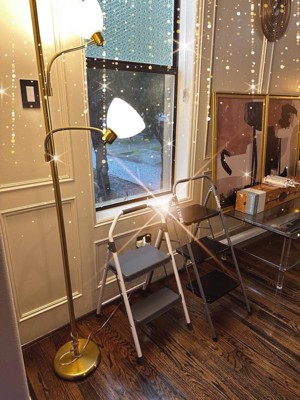 Delxo Portable Collapsible Lightweight Alloy Steel 3-step Stool ...