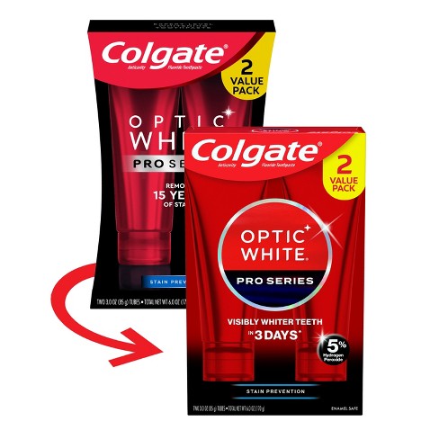 Colgate Pro Series Stain Prevention 5% Hp Toothpaste - 3oz/2pk : Target