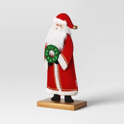 Northlight Santa With Candy Cane And Snowflake Wooden Christmas ...