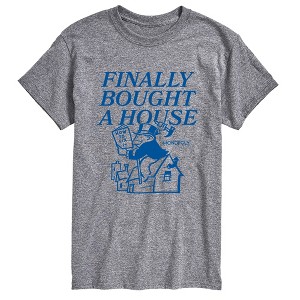 Men's - Monopoly - Finally Bought A House Short Sleeve Graphic T-Shirt ...