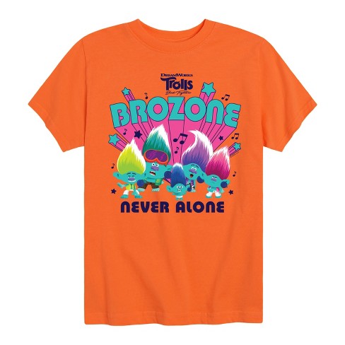 Trolls Brozone Never Alone Branch And Brothers Short Sleeve Graphic T ...