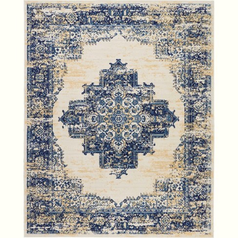Nourison Grafix Grf14 White Area Rug 7'10" X 9'10" : Target