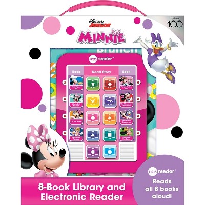 Disney Minnie Mouse Electronic Me Reader Story Reader And 8-book Boxed ...
