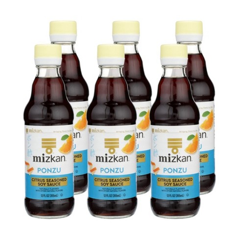 Mizkan Citrus Seasoned Ponzu Soy Sauce - Case Of 6/12 Oz : Target