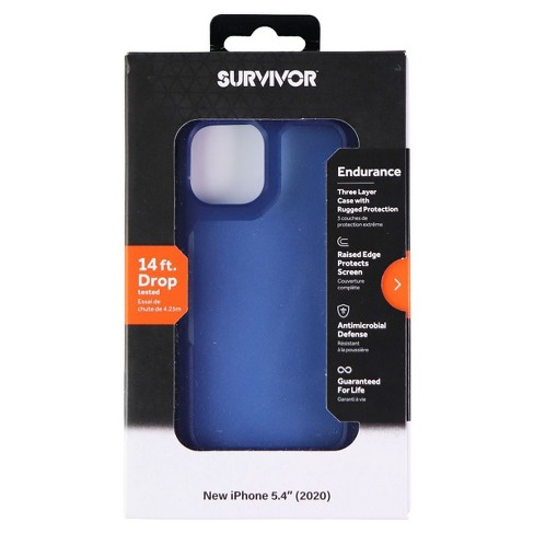 Griffin Survivor Hybrid Case For Apple Iphone 12 Mini - Blue : Target