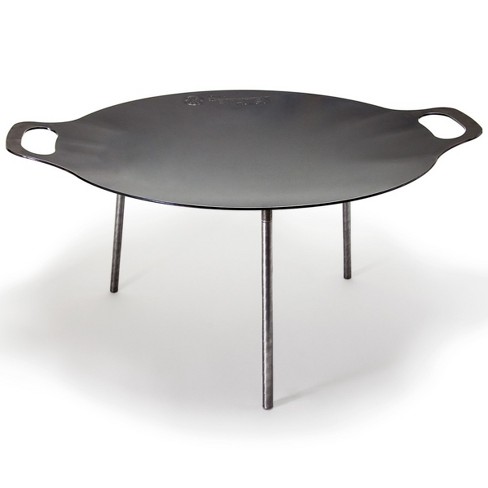 Petromax Campfire Griddle Fire Bowl, Steel With 3 Removable Legs For ...