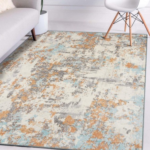 Luxe Weavers Modern Abstract Multi 8x10 Area Rug : Target