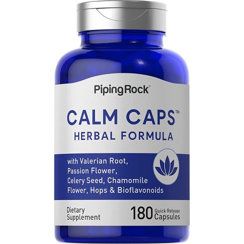 Piping Rock Calm Caps | Herbal Formula | 180 Capsules : Target