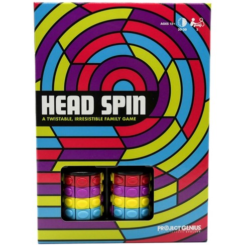 Project Genius Head Spin Fidget-spinner Game, Two-players : Target