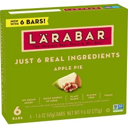 Larabar Peanut Butter Chocolate Chip Protein Bar - 9.6oz/6ct : Target