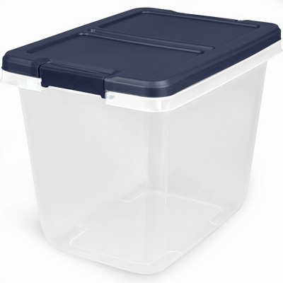 Home Logic 29qt 6pk Storage Bins Clear : Target