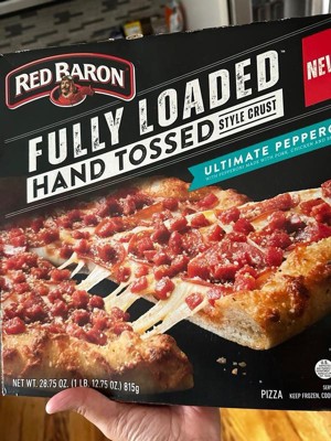 Red Baron Fully Loaded Pepperoni Hand Tossed Crust Frozen Pizza - 28 ...