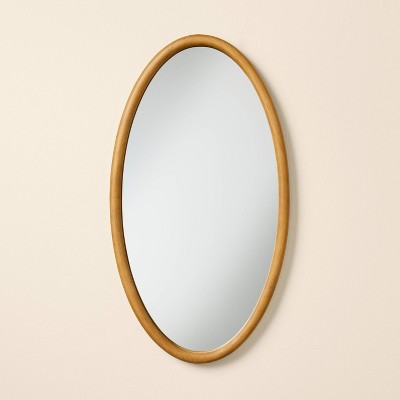 Round Wood Framed Wall Mirror - Hearth & Hand™ With Magnolia : Target