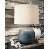 Malthace Patina Metal Table Lamp - Signature Design By Ashley: Hammered ...
