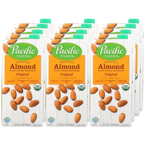 Pacific Foods Organic Original Almond Plant-based Beverage - Case Of 12 ...