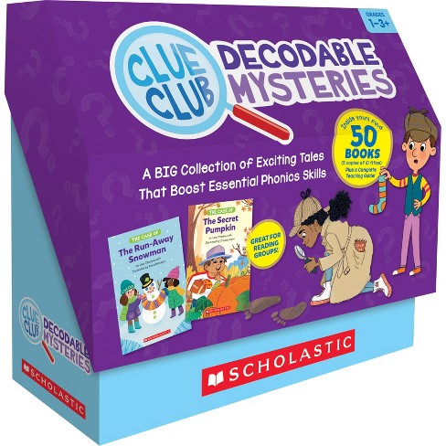 Scholastic Teaching Solutions Clue Club Decodable Mysteries (multi-copy ...