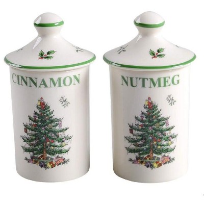 Spode Blue Italian Spice Jars, Set Of 6 : Target