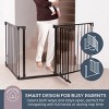Dreambaby Discovery Metal Baby Gate, 76.5" Extra Wide 3 Panel Walk ...