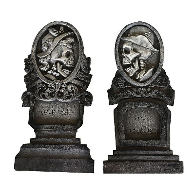 Sunstar Tombstone Set Bride And Groom Halloween Decorations - 23 In ...