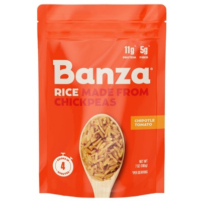 Banza Garlic Olive Oil Chickpea Rice Mix - 7oz : Target