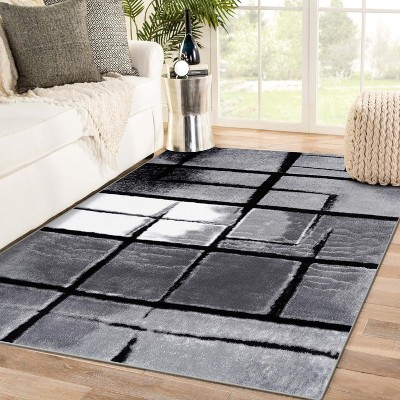 Luxe Weavers Modern Abstract Marble Area Rug, Grey 2x3 : Target