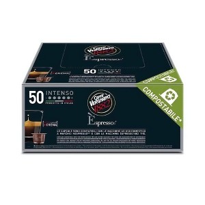 Caffe Vergnano Intenso Coffee Nespresso Capsules 50ct : Target