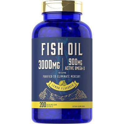 Carlyle Triple Strength Fish Oil 1360mg | 180 Softgels : Target