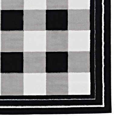 Capri Buffalo Check Rug - Linon : Target