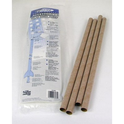 Estes 303085 BT-20 Body Tubes for Model Rockets (4 Pack) : Target