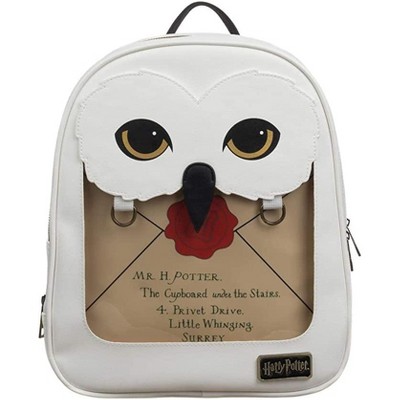 Harry Potter Backpack Hedwig Owl Hogwarts Letter Rucksack Bag W/ Laptop ...