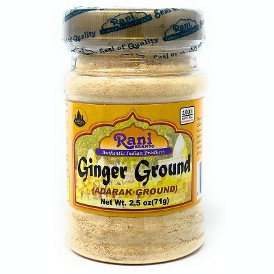 Ginger (adarak) Ground- 2.5oz (71g) - Rani Brand Authentic Indian ...