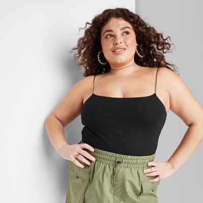Women's Spaghetti Strap Bodysuit - Wild Fable™ : Target