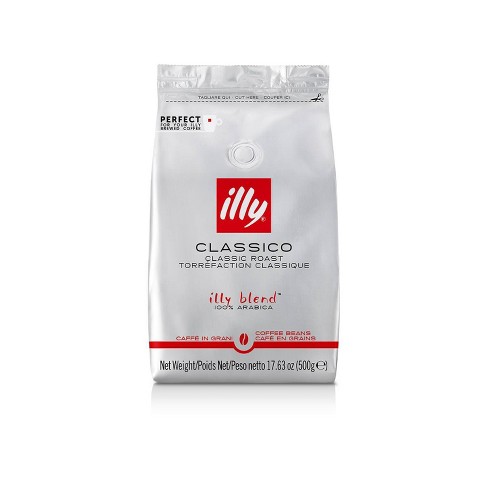 Illy Whole Bean Medium Roast Coffee Classico - 500g : Target
