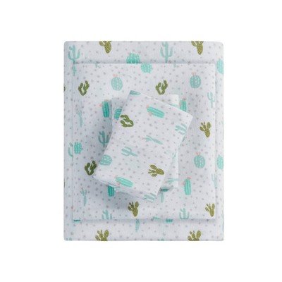 Printed Cotton Flannel Sheet Set : Target