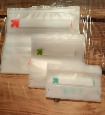 Reusable Food Storage Bags -15pc Variety Pack/5ct Each - Up & Up™ : Target