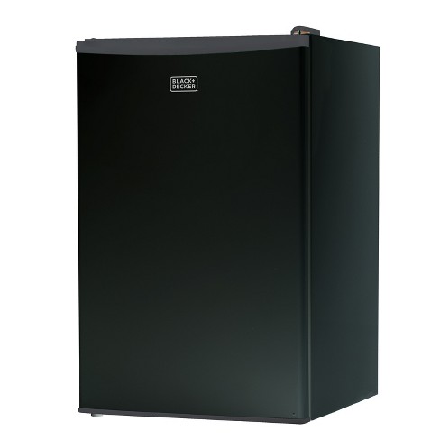 Black+decker Compact Refrigerator 4.3 Cu. Ft. With True Freezer, Black ...