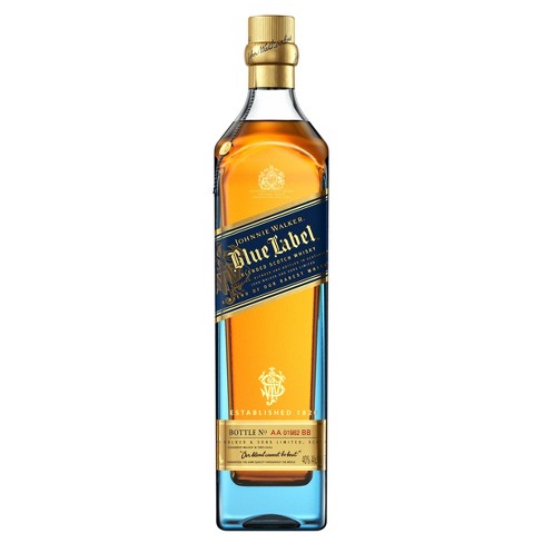 Johnnie Walker Blue Label Scotch Whisky - 750ml Bottle : Target
